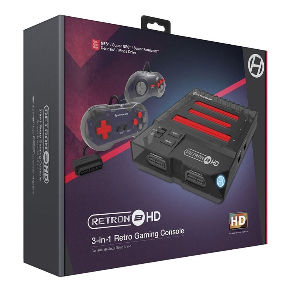 Hyperkin RetroN 3 HD Gaming Console (Space Black) | Maine Vintage Toys