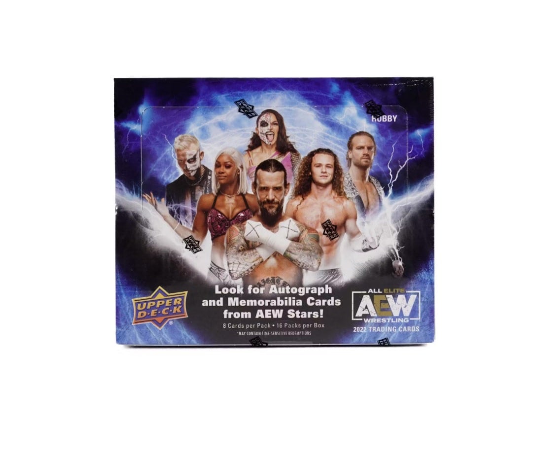 AEW 2022 All Elite Wrestling Hobby Box | Maine Vintage Toys