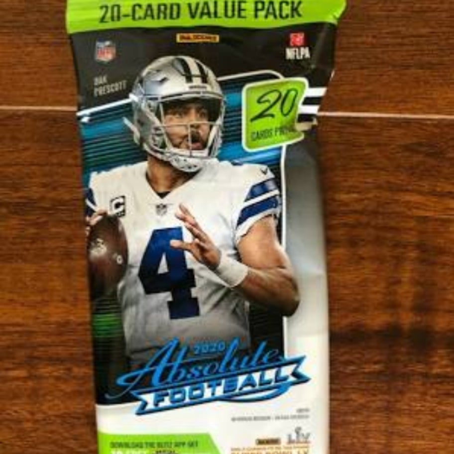 2020 Absolute NFL Fat Pack | Maine Vintage Toys