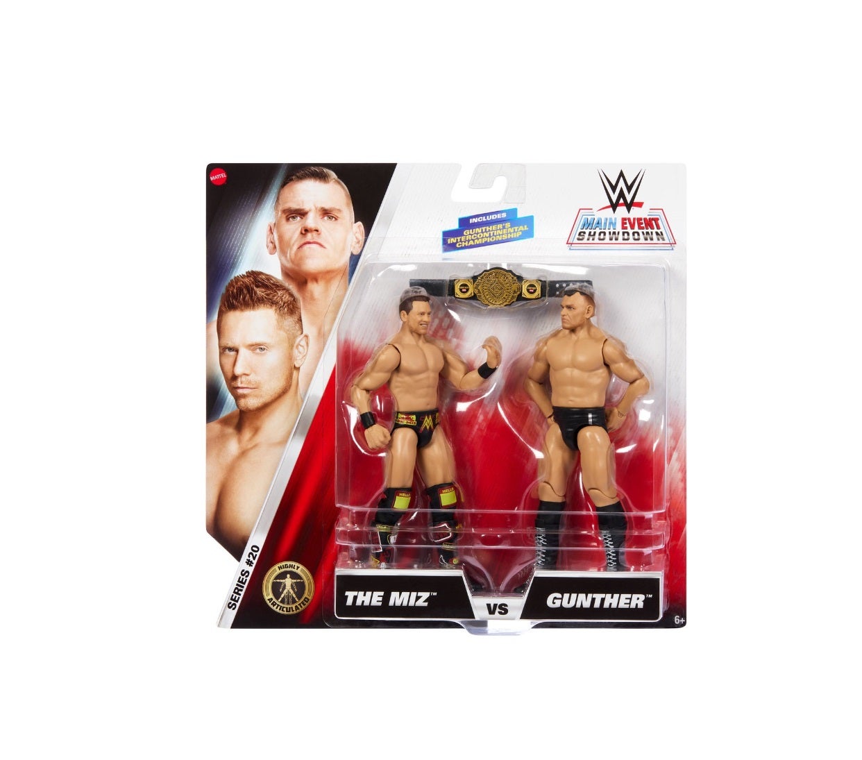 WWE Championship Showdown The Miz vs. Gunther Series 20 Action Figure 2 ...