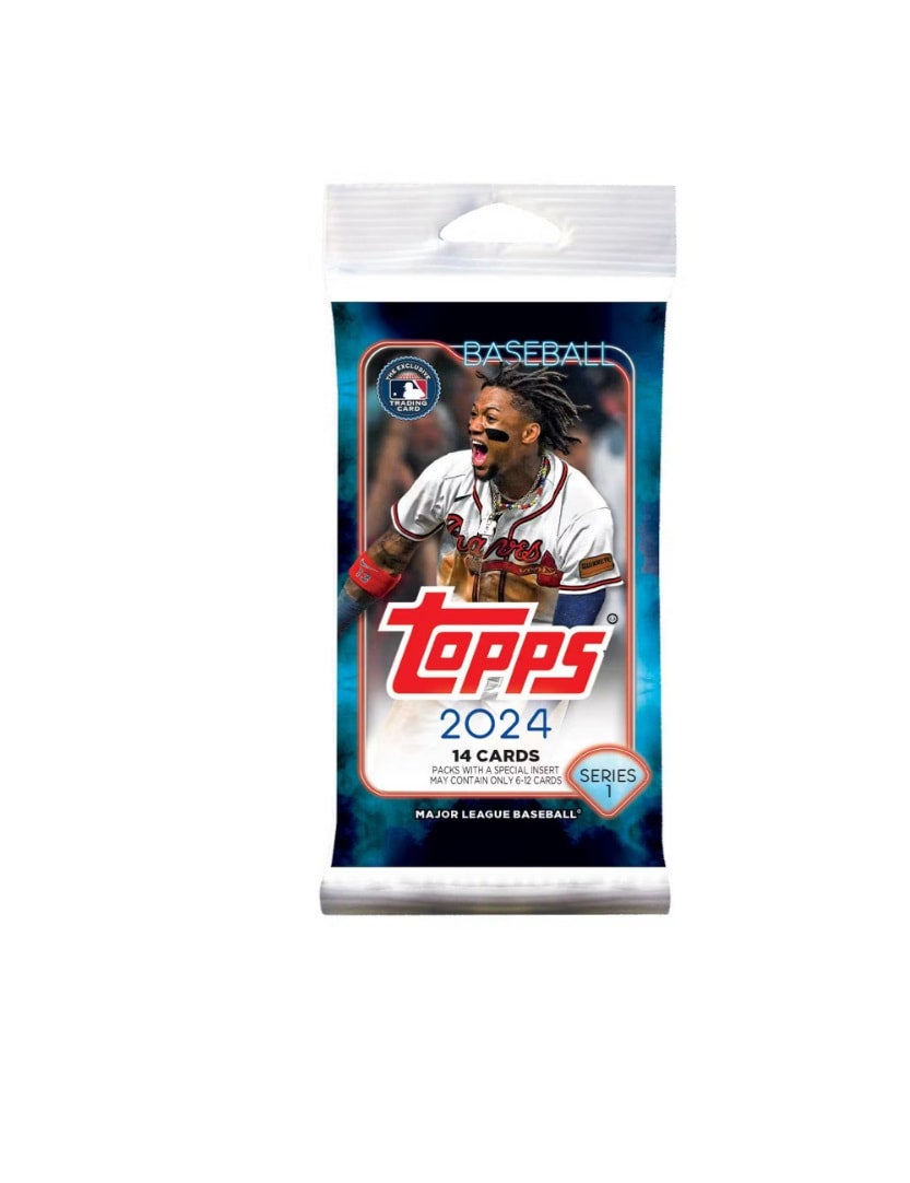 2024 Topps Baseball MLB Series 1 Retail Pack | Maine Vintage Toys