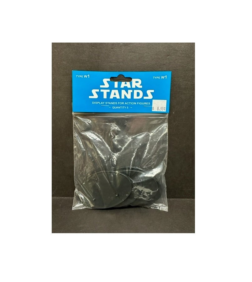 Star Stands 3" Figure Stands Type W1 Black (WWF Hasbro V1) | Maine ...