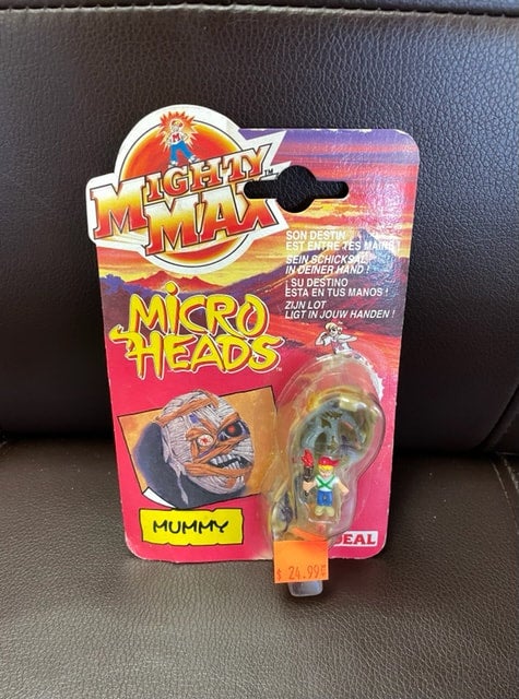 Mattel - Mighty Max Micro Heads - Mummy | Maine Vintage Toys