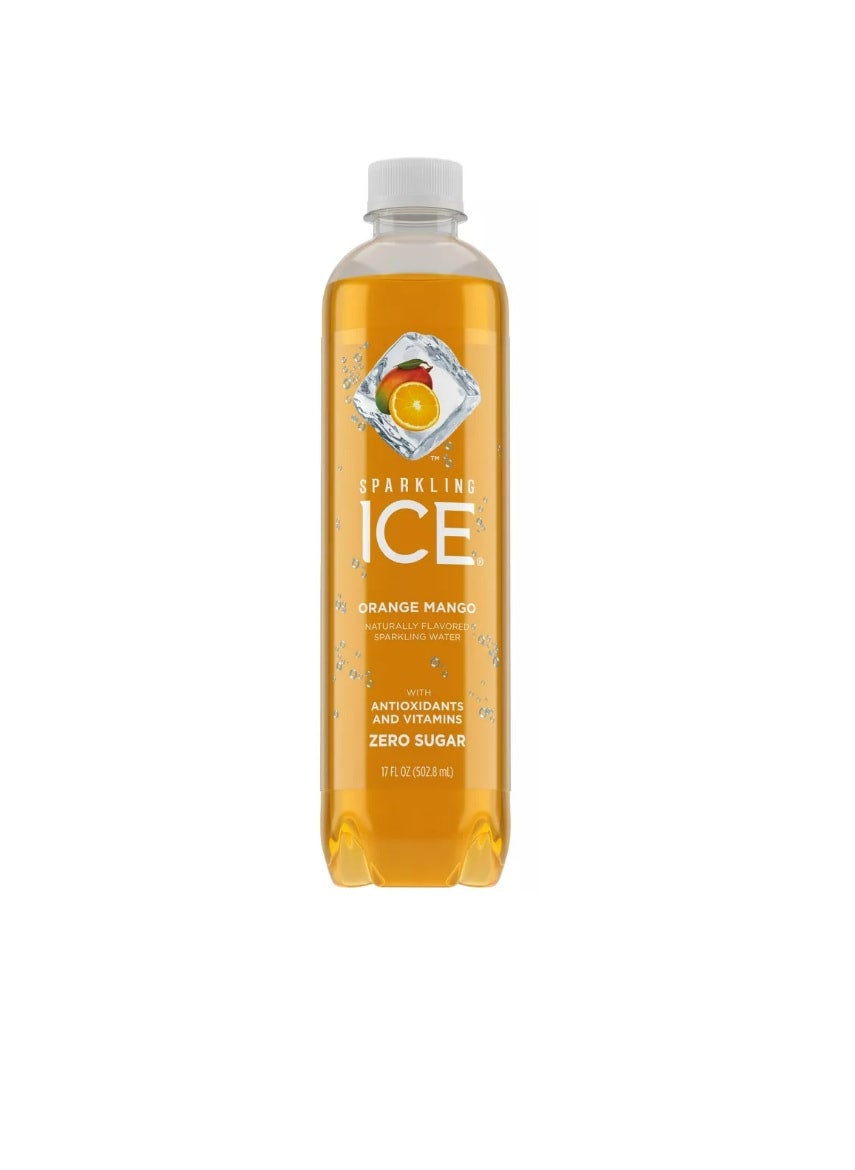 Sparkling Ice Water Orange Mango 17 fl oz Bottle | Maine Vintage Toys