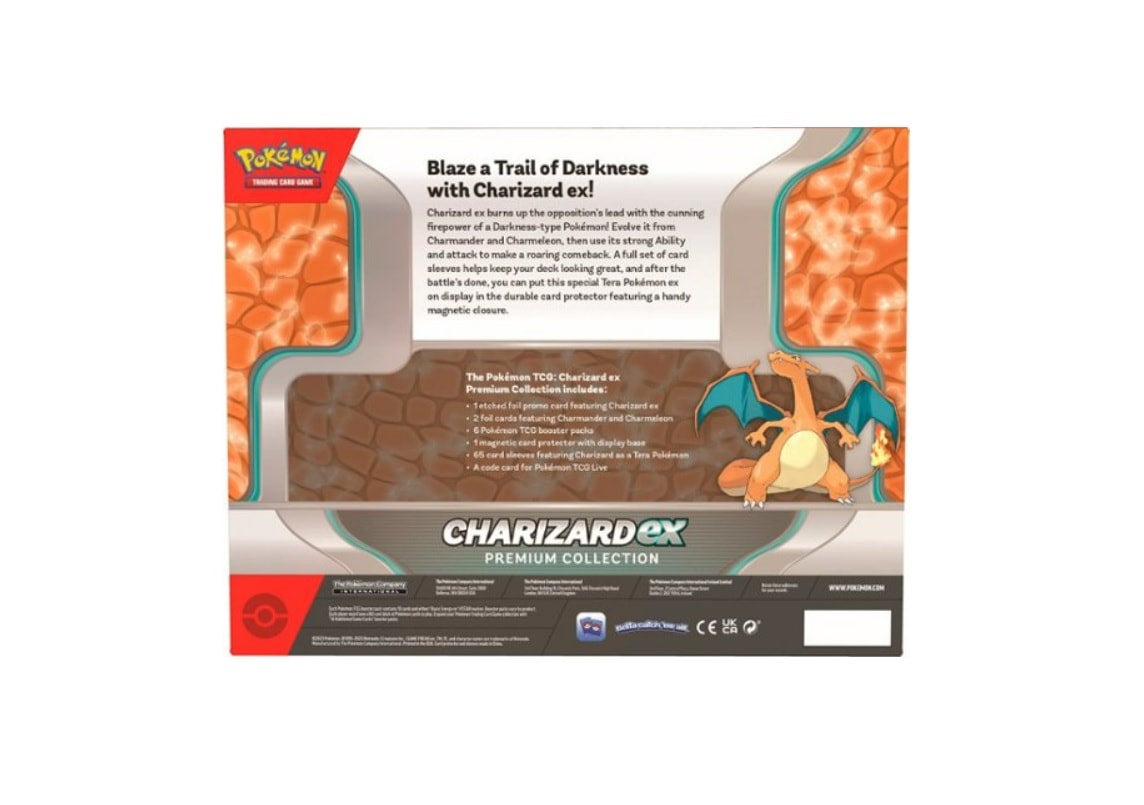 Pokemon Charizard Ex Box
