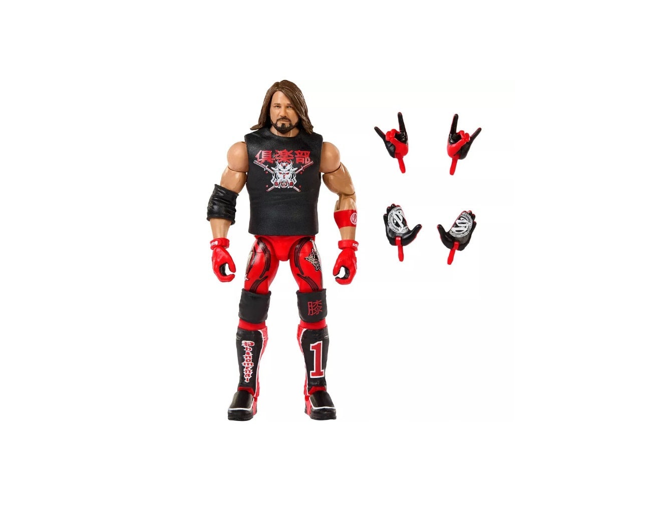 WWE Elite AJ Styles Series 104 Action Figure Maine Vintage Toys