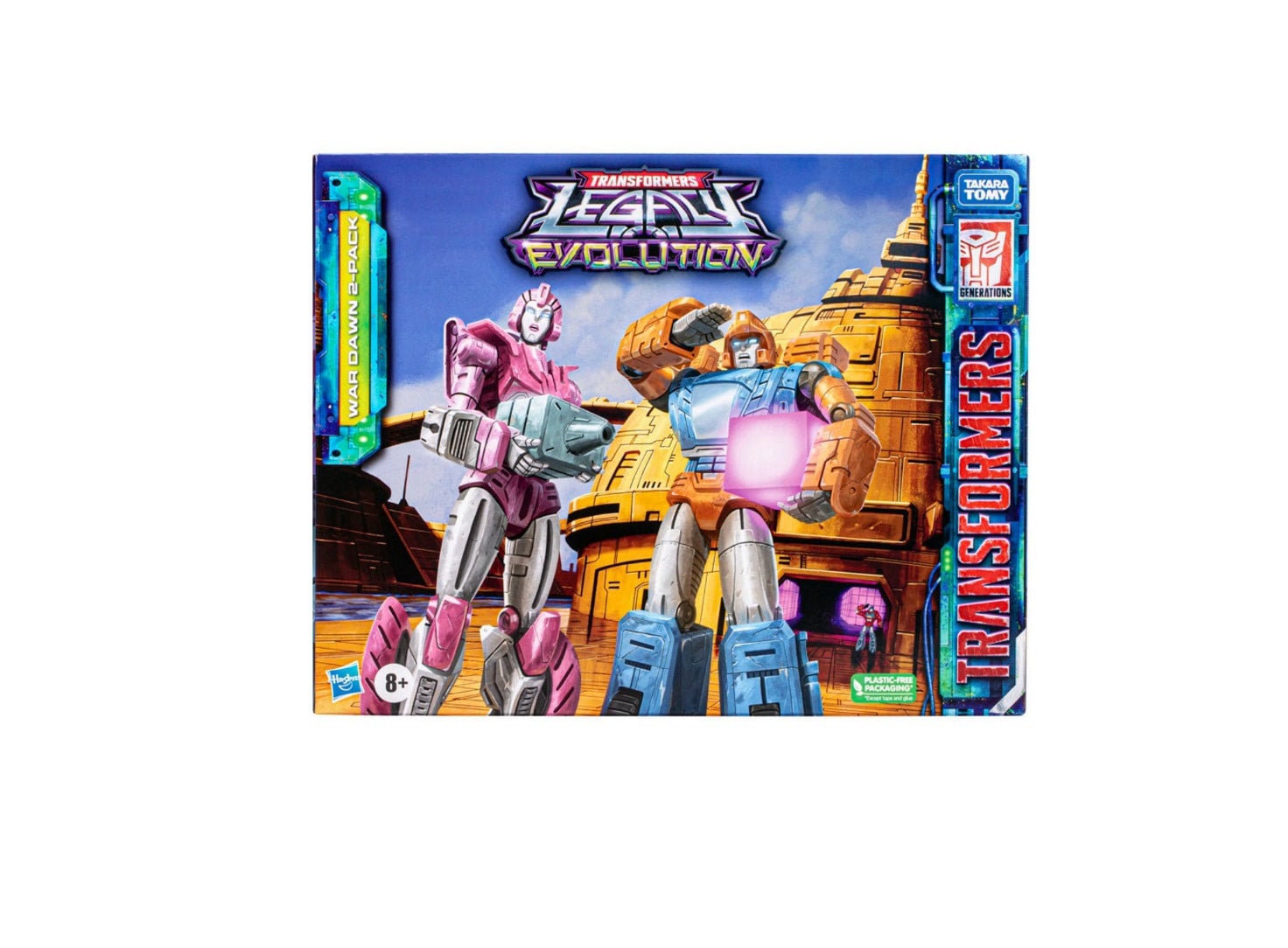 Transformers Legacy Evolution Deluxe Cybertronian Erial and Dion War ...