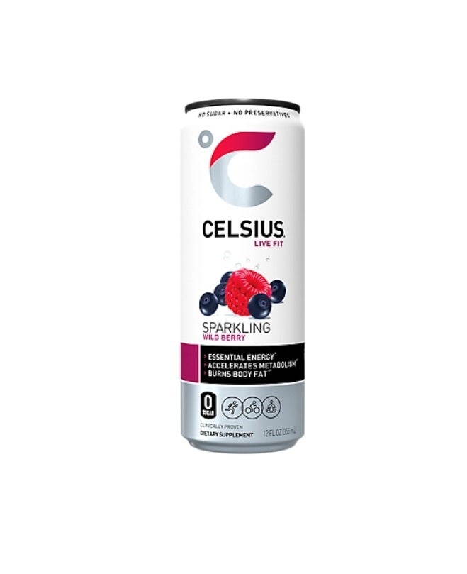 Celsius Sparkling Sparkling Berry Energy Drink - 12 fl oz Can | Maine ...