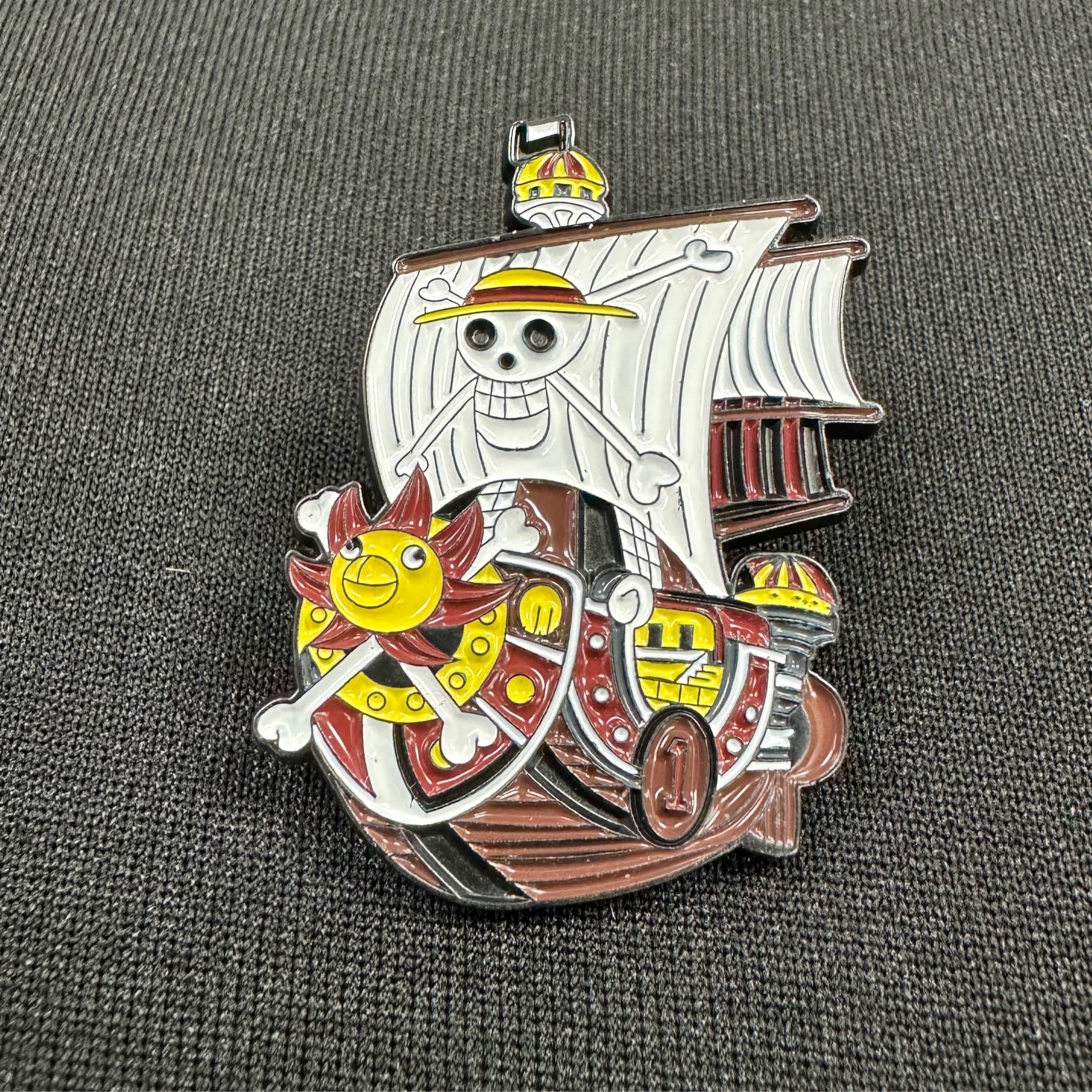 One Piece Thousand Sunny Pirate Pin | Maine Vintage Toys