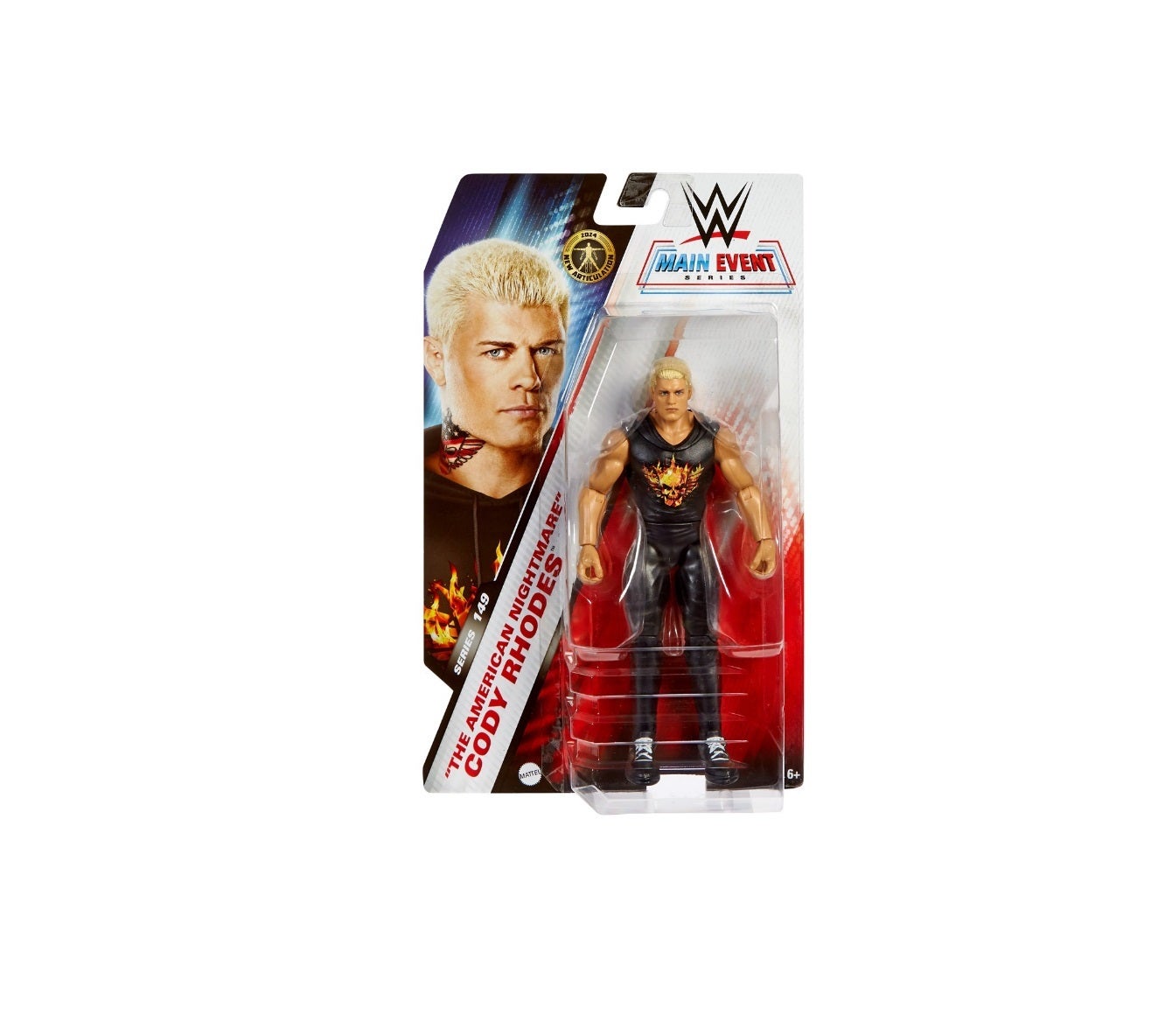 WWE Main Event Series 149 "The American Nightmare" Cody Rhodes Action Figure | Maine Vintage Toys