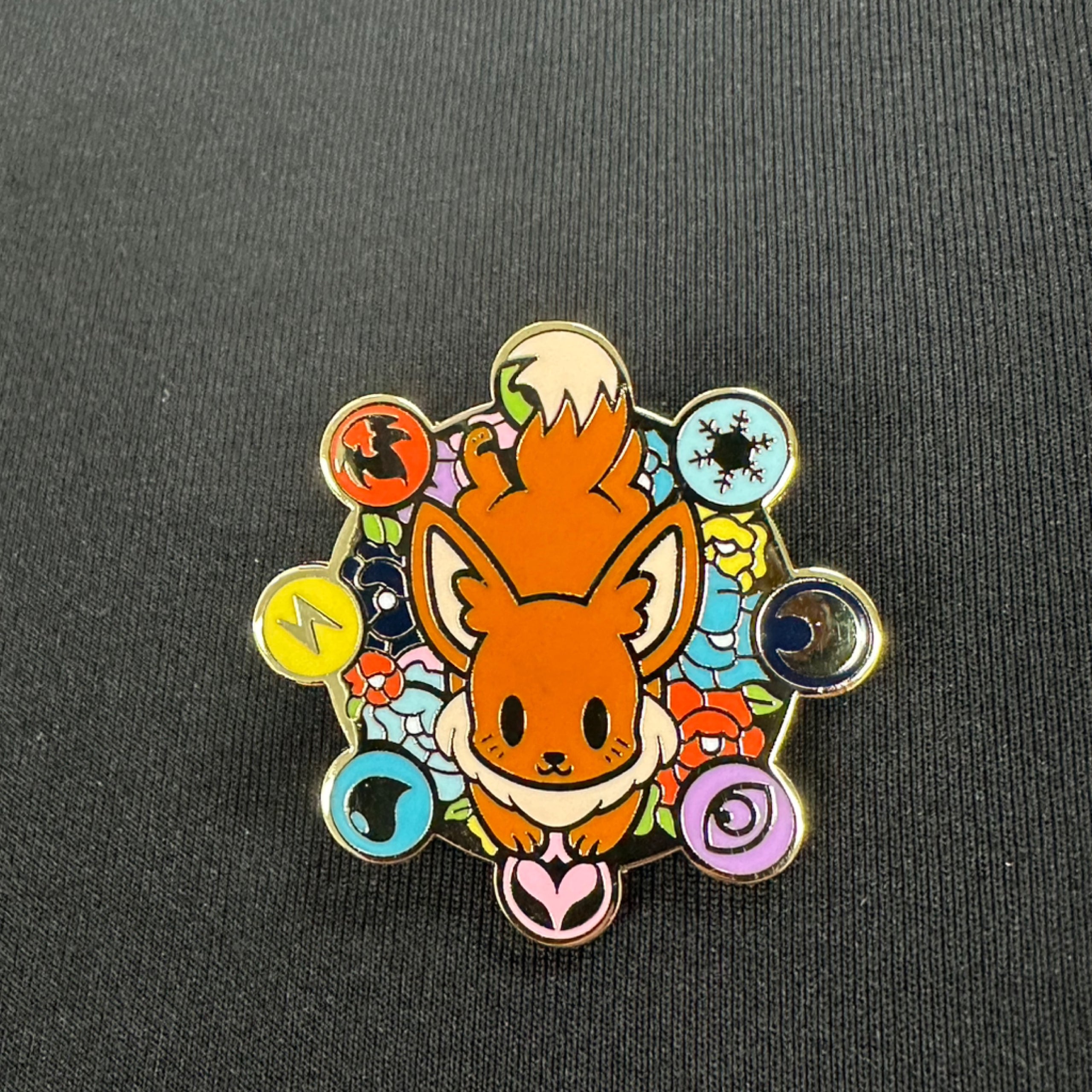 Pokemon Eevee Evolutions Pin | Maine Vintage Toys