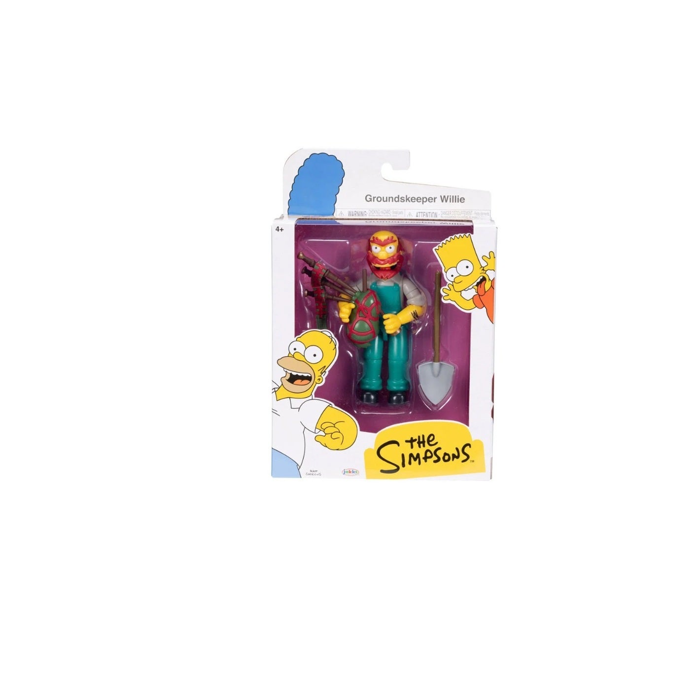 The Simpsons 5-Inch Scaled Wave 1 Groundskeeper Willie Action Figure ...