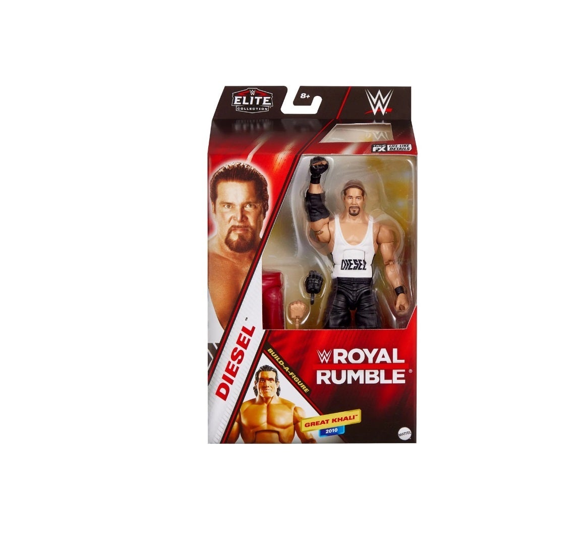 WWE 2025 Royal Rumble Elite Diesel Action Figure | Maine Vintage Toys