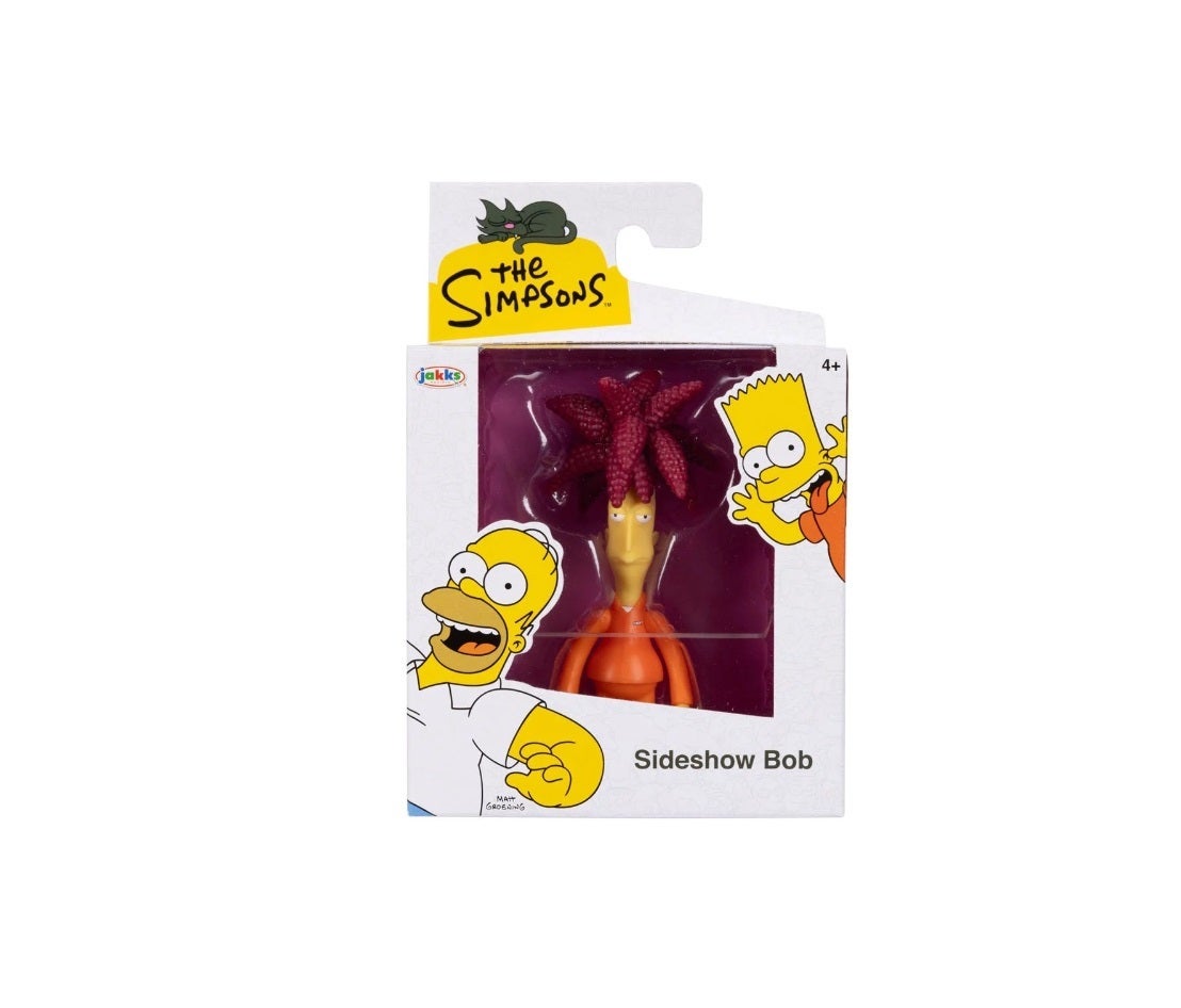 The Simpsons 2 1/2-Inch Scaled Wave 2 Sideshow Bob Action Figure ...