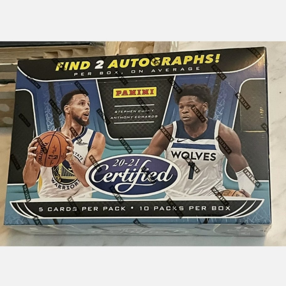 2020-21 Certified NBA Hobby Box | Maine Vintage Toys