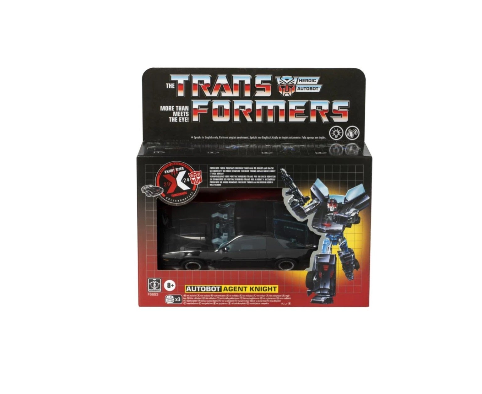 Transformers Collaborative Knight Rider x Transformers Autobot Agent ...