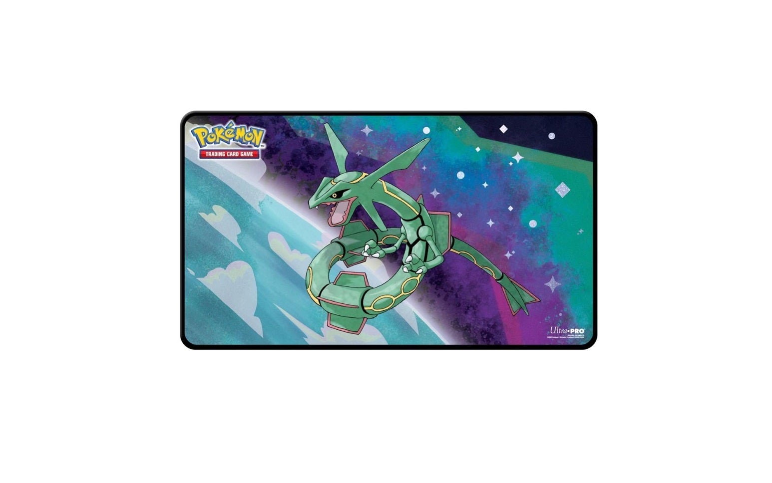 Ultra Pro Legendary Pokemon Rayquaza Foil Playmat | Maine Vintage Toys
