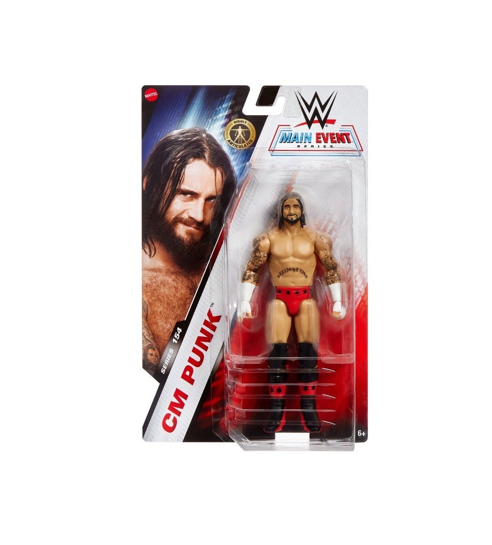WWE Main Event Series 154 CM Punk Action Figure | Maine Vintage Toys